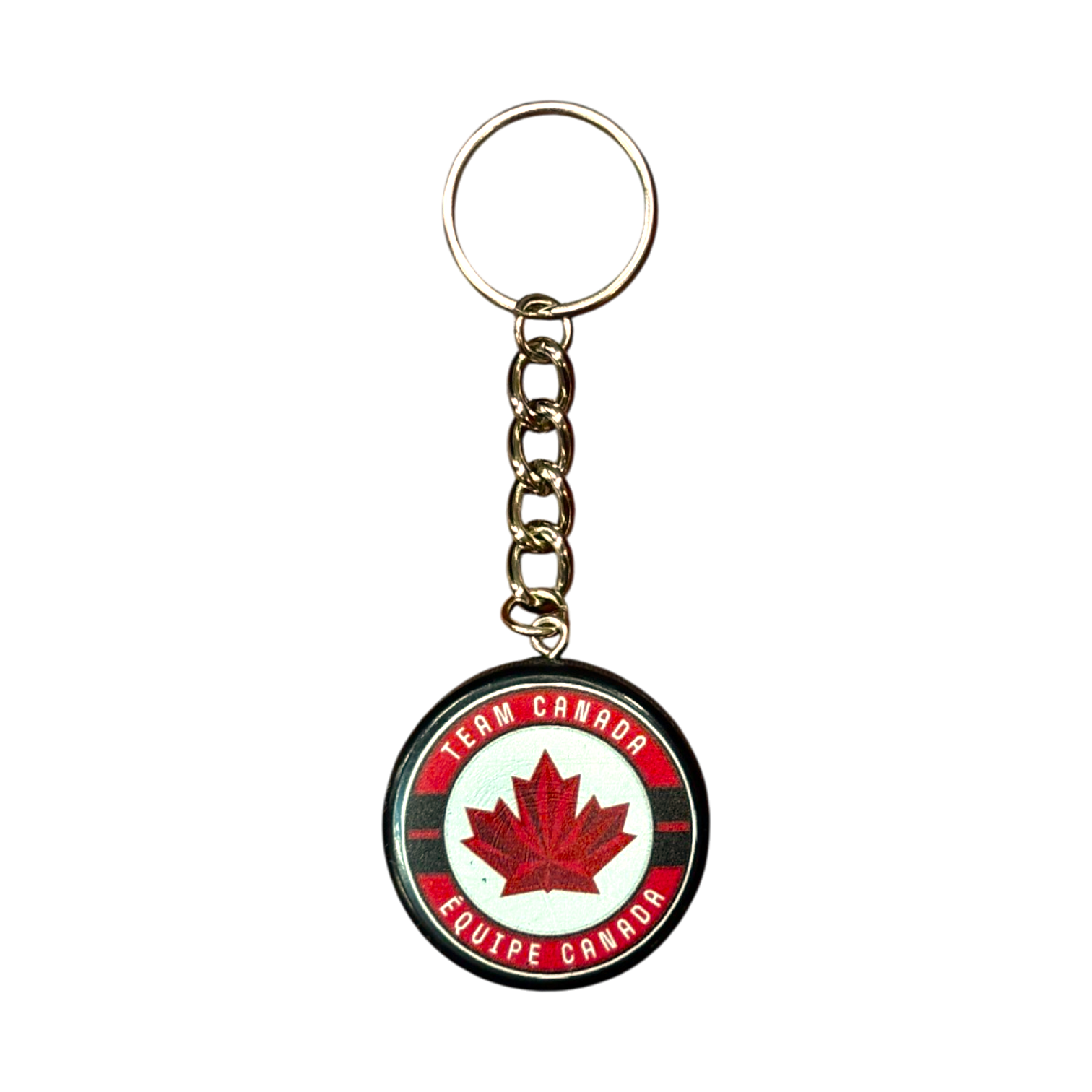 Hockey Canada Keychain Puck 2026 Olympics Team Canada – GameOn!Ottawa
